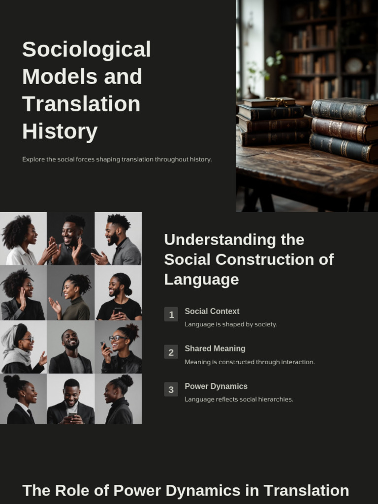 Sociological Models and Translation History PDF | PDF