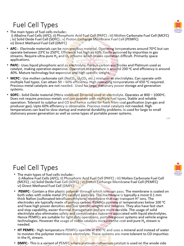 Week 12 Lecture 4 | PDF | Fuel Cell | Solid Oxide Fuel Cell
