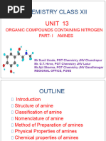 9-AMINES | PDF | Amine | Chemical Reactions