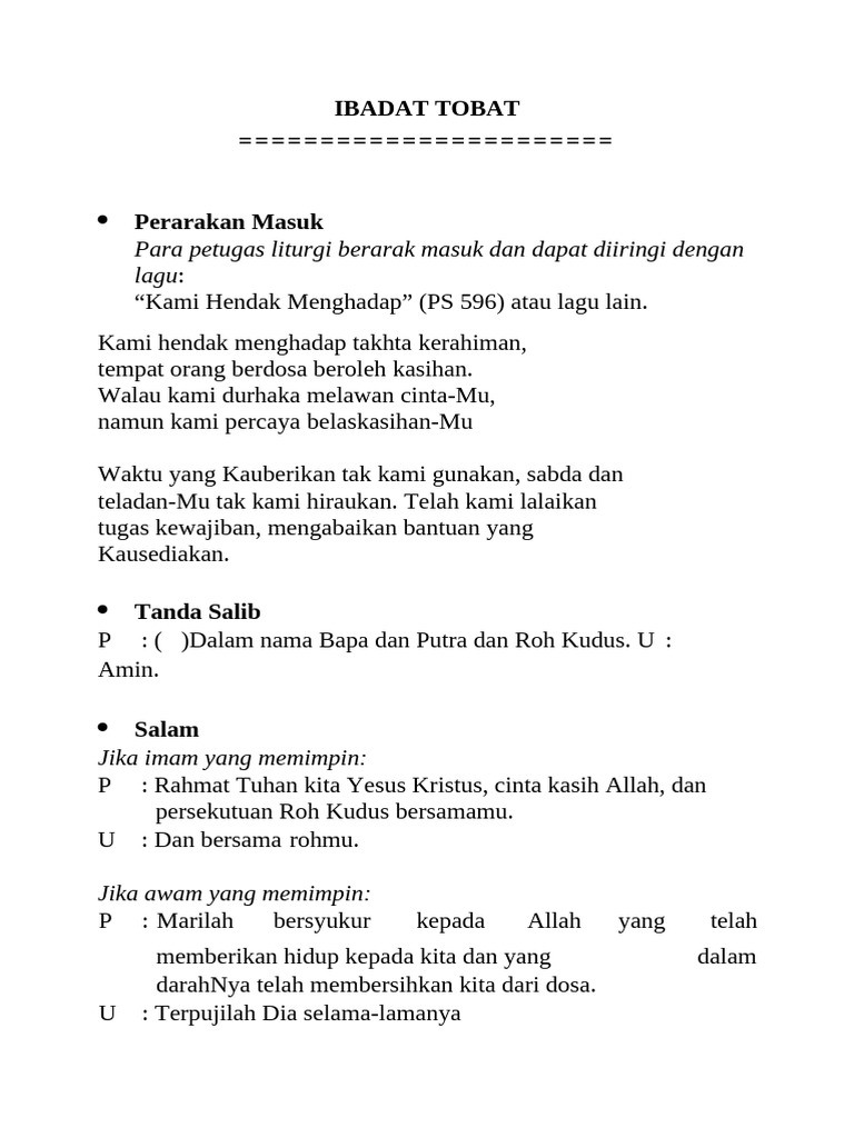 Ibadat Tobat | PDF