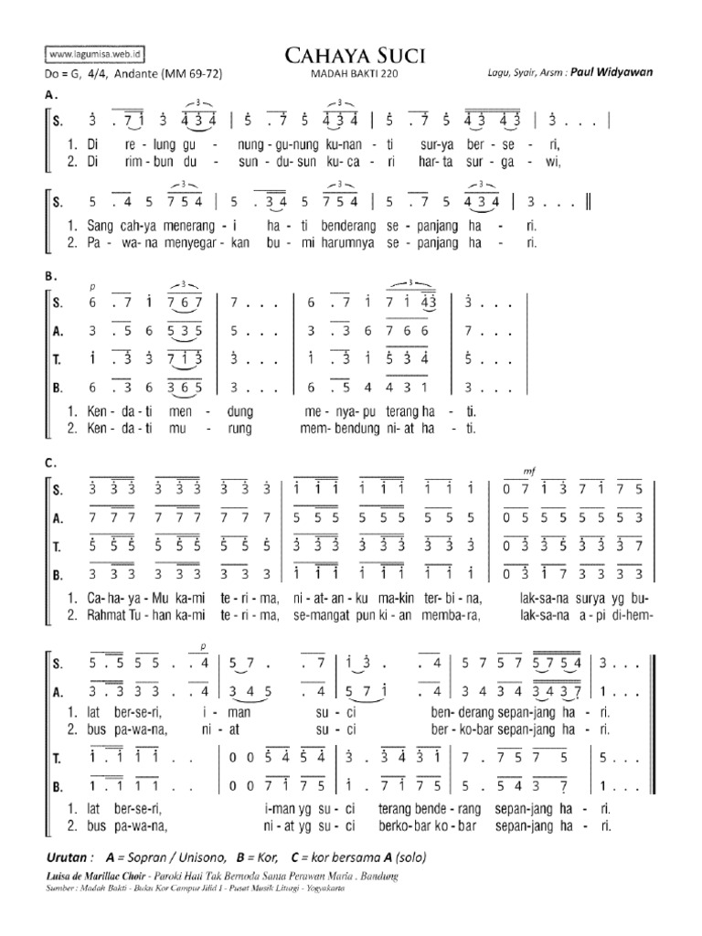 MB 220 - Cahaya Suci | PDF