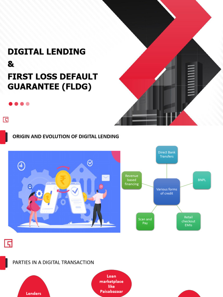 First Loss Default Guarantee in Digital Lending | PDF | Loans | Banks