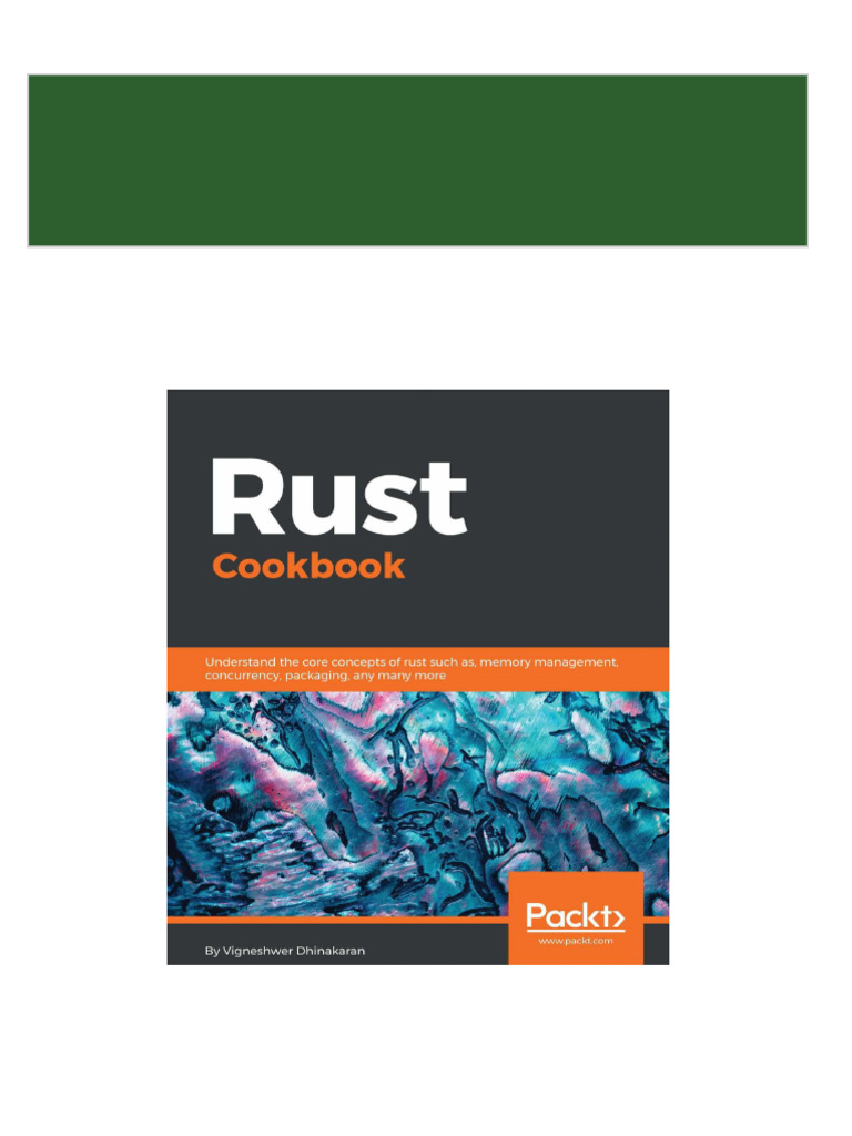 Pdf Rust Cookbook Dhinakaran Vigneshwer Download Pdf Birds Ornithology