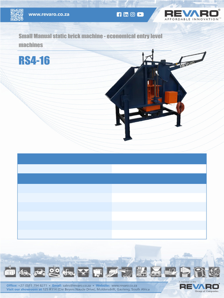 Revaro RS4-16 | PDF