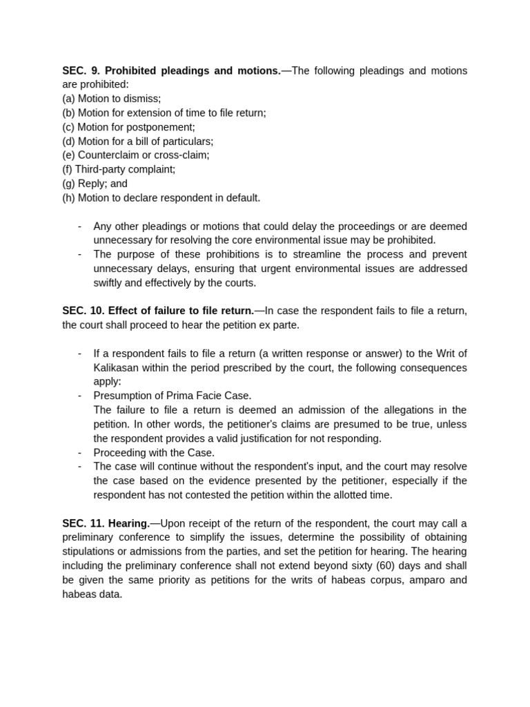 Transcript Rule7 Sec9 12 | PDF | Pleading | Habeas Corpus