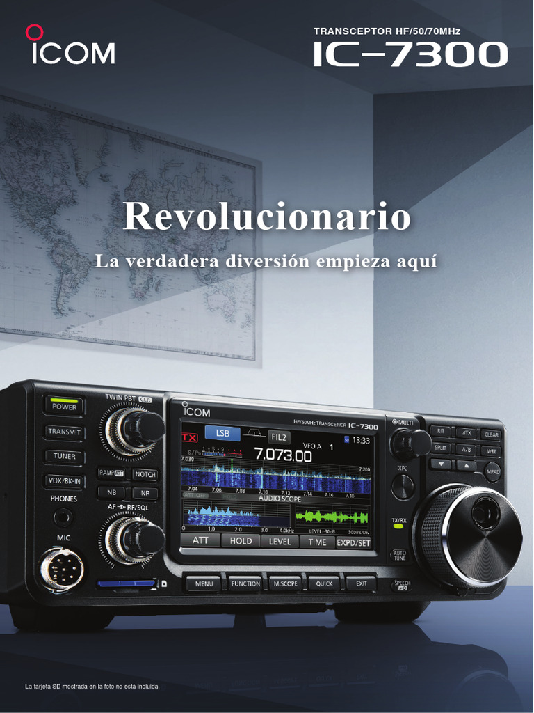 Ic 7300 | PDF | Espectro | Alta frecuencia