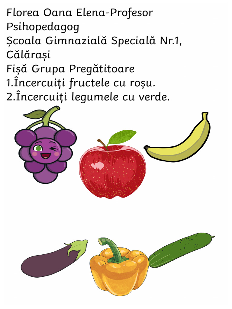 1 Fructe Si Legume | PDF
