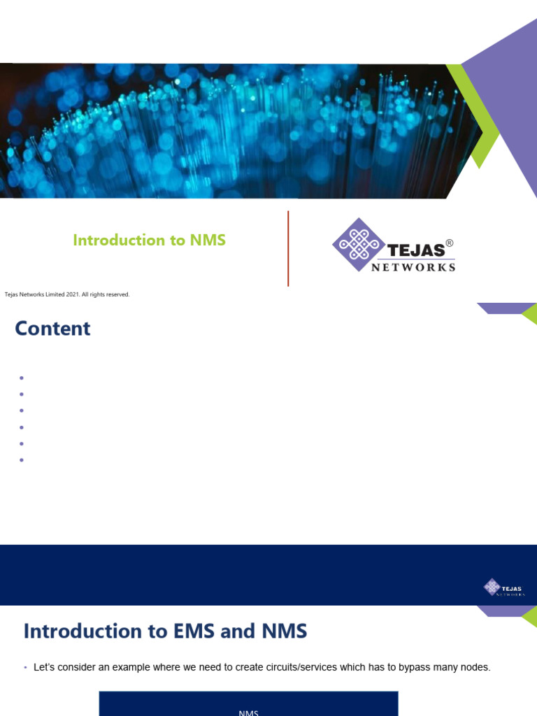 04 NMS Introduction | PDF | Computer Network | Information And Communications Technology