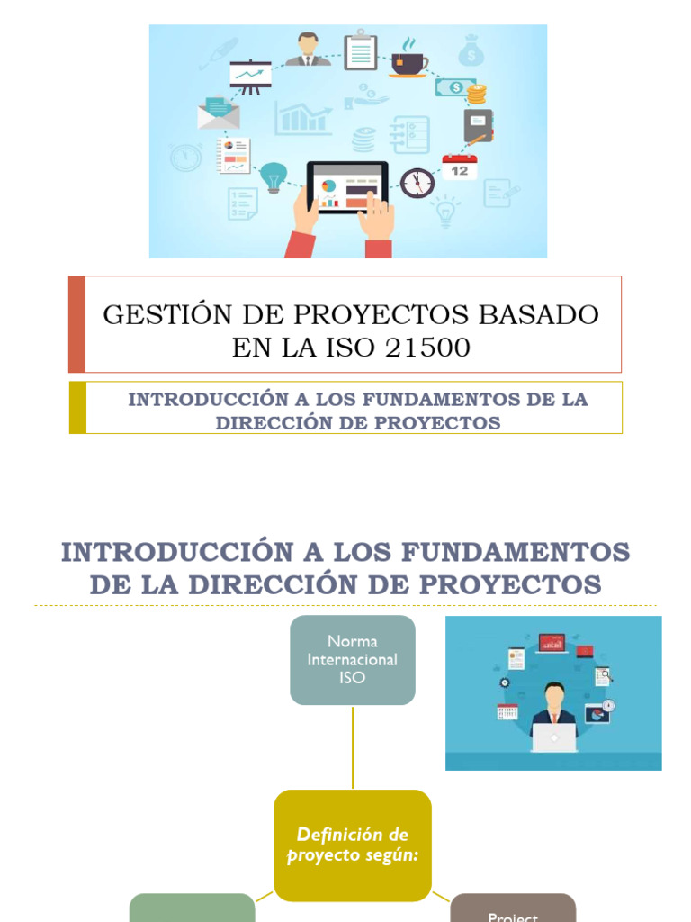 CURSO 1 - ISO 21500 | PDF | Gestión de proyectos | Calidad (comercial)