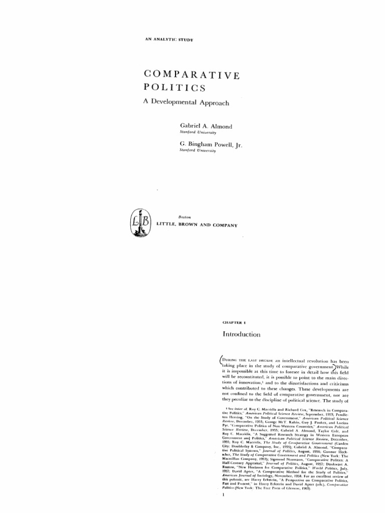 Comparative Politics | PDF
