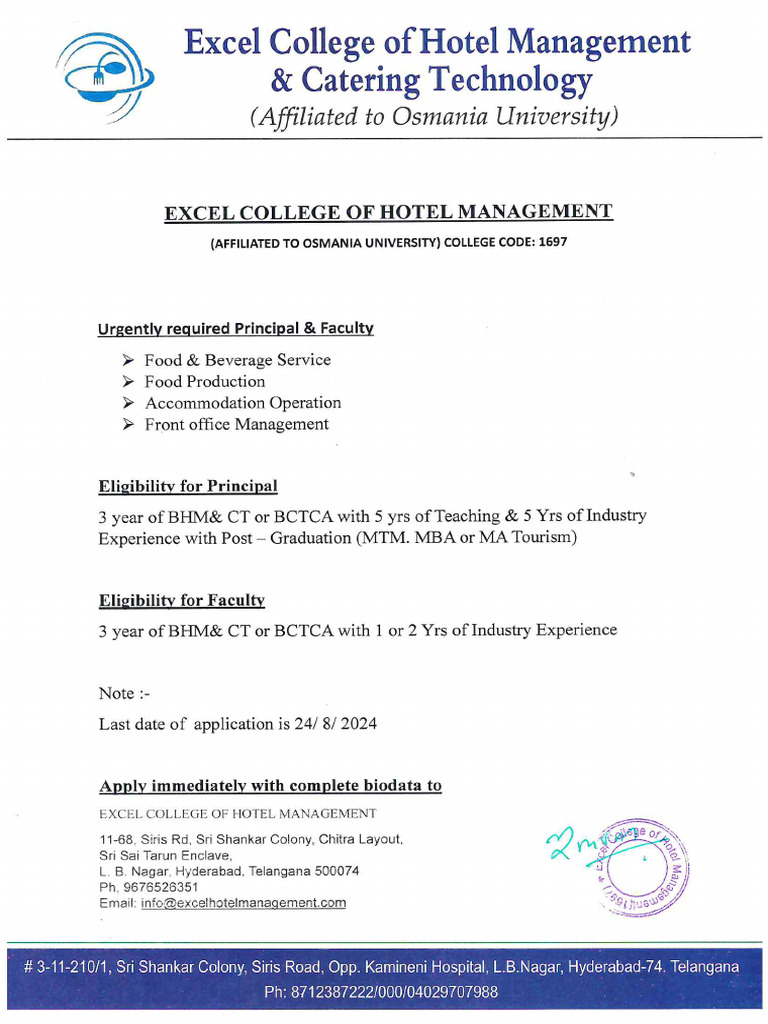 Excel HM CT2024 | PDF