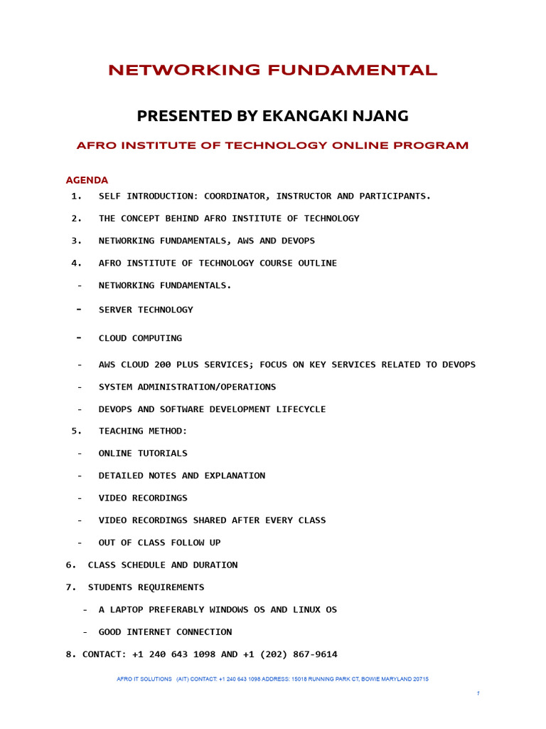 Networking Fundamental - Google Docs | PDF | Telegraphy | Human Communication