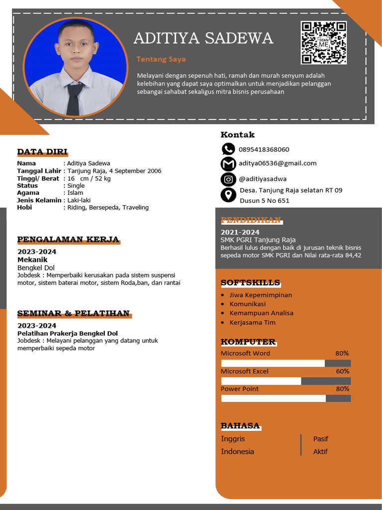 Cv. Aditiya Sadewa | PDF
