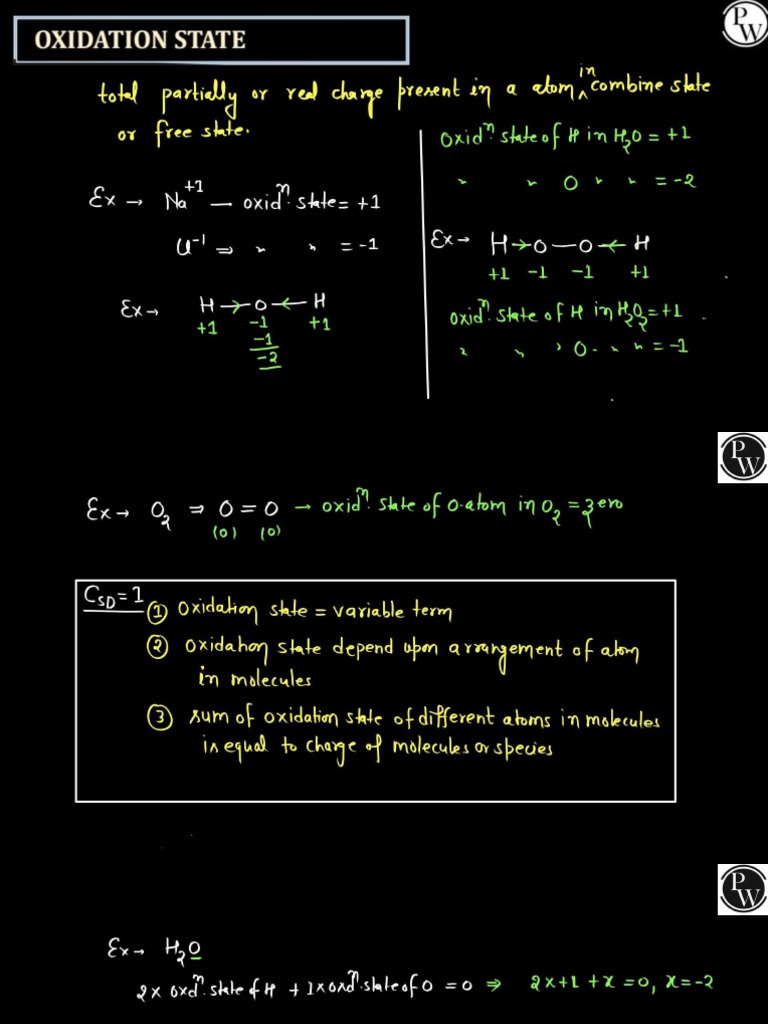Redox Reaction - Class Notes | PDF
