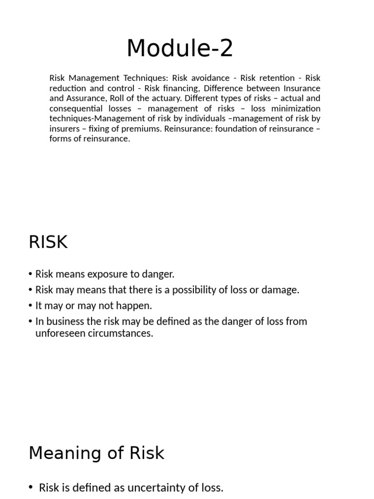 IM-2 (1) | PDF | Reinsurance | Insurance