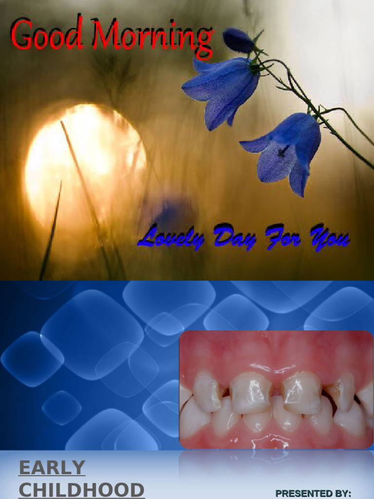 Ecc | PDF | Mouth | Dentistry Branches