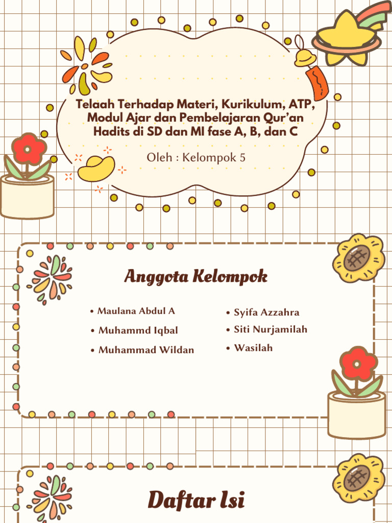 Kel 5 - Pembelajaran PAI Di Sekolah Dasar | PDF