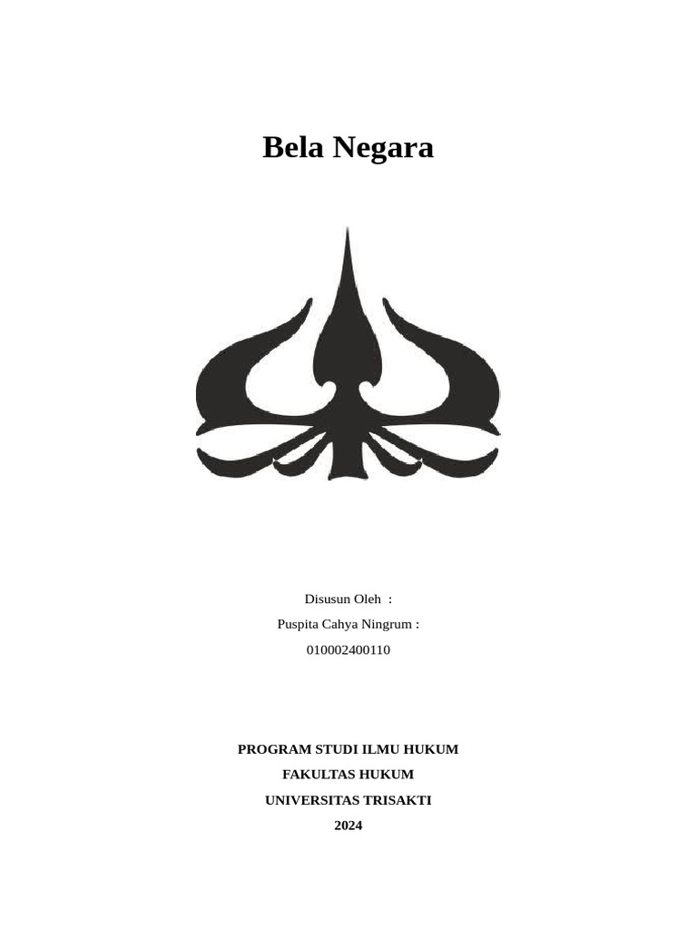 Makalah Bela Negara Puspita Cahya Ningrum | PDF Makalah Bela Negara Puspita Cahya Ningrum | PDF