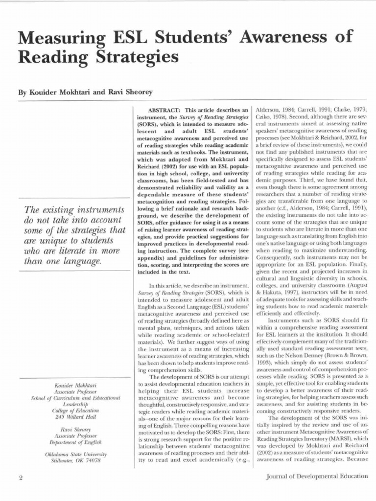 Mokhtari Sheorey JDE2002 | PDF