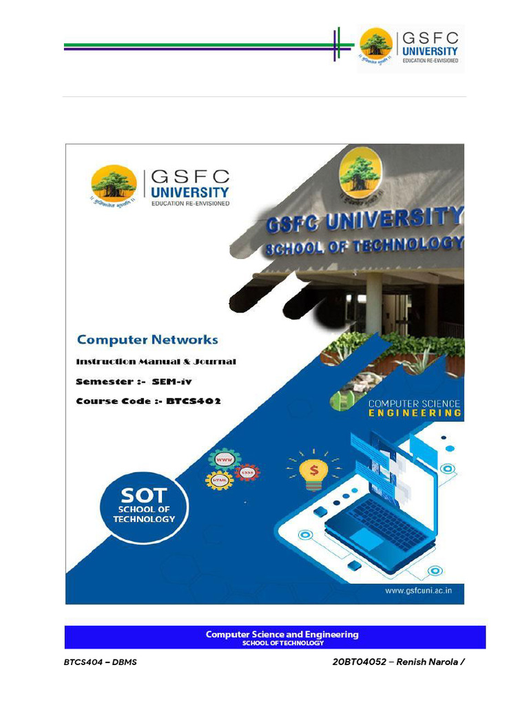 4025_DBMS Manual SM4 | PDF | Relational Database | Databases 4025_DBMS Manual SM4 | PDF | Relational Database | Databases