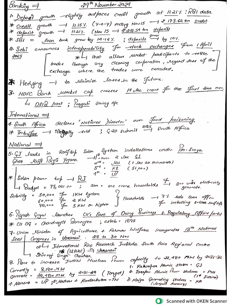29-11-2024, Handwritten Notes | PDF