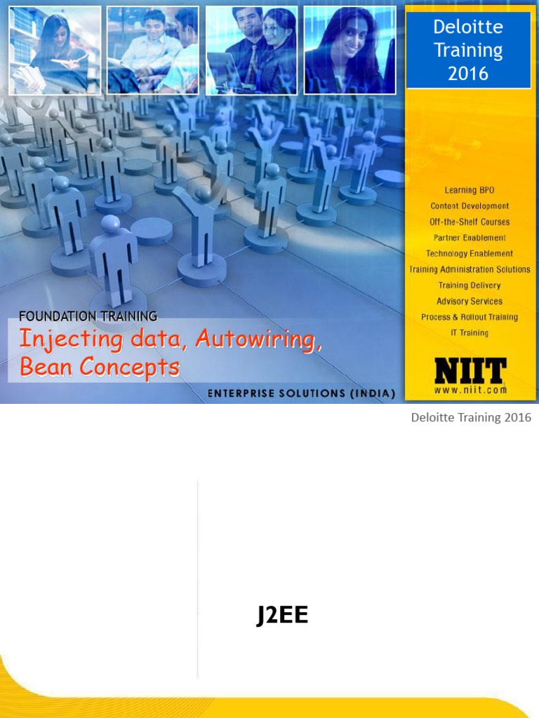 Day 10 Injecting Data Autowiring Bean Concepts Pdf Class Computer Programming Programming