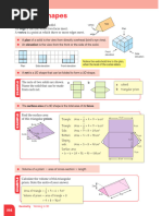 3D Shapes Formulas | PDF