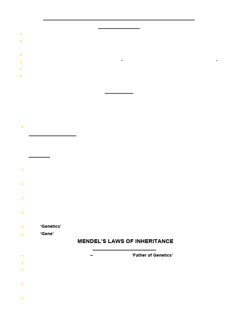 Principles of Inheritance & Variations Black | PDF | Dominance (Genetics) | Genetic Linkage