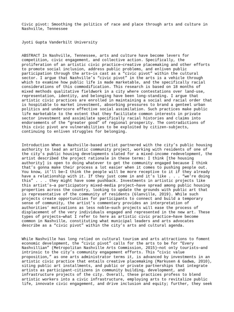 Digital _Civic Pivot_ (4) - Copy | PDF | Multiculturalism | Neoliberalism