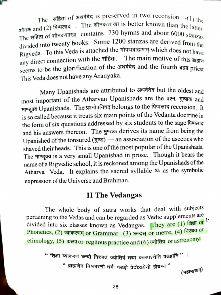 Six Vedas Overview and Insights | PDF | Vedas | Sanskrit Texts