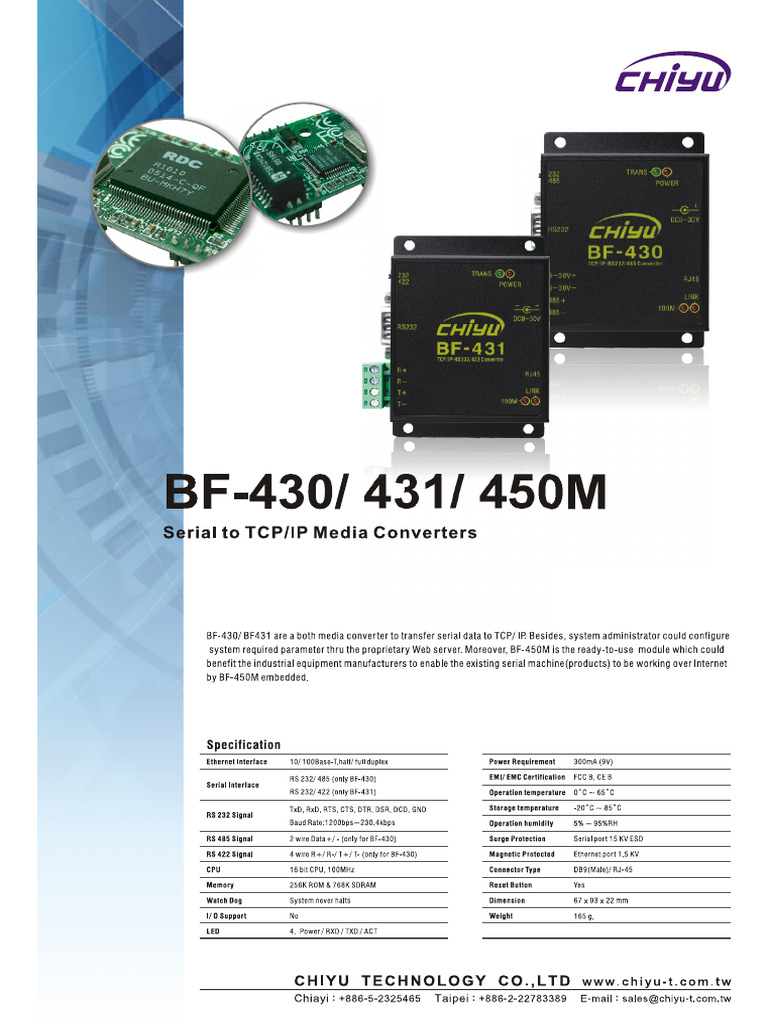 BF-430-EDM | PDF