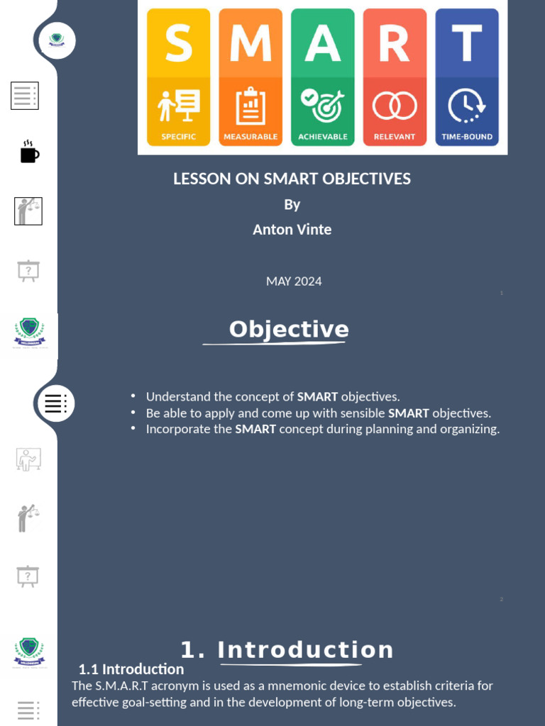 Smart Objectives | PDF