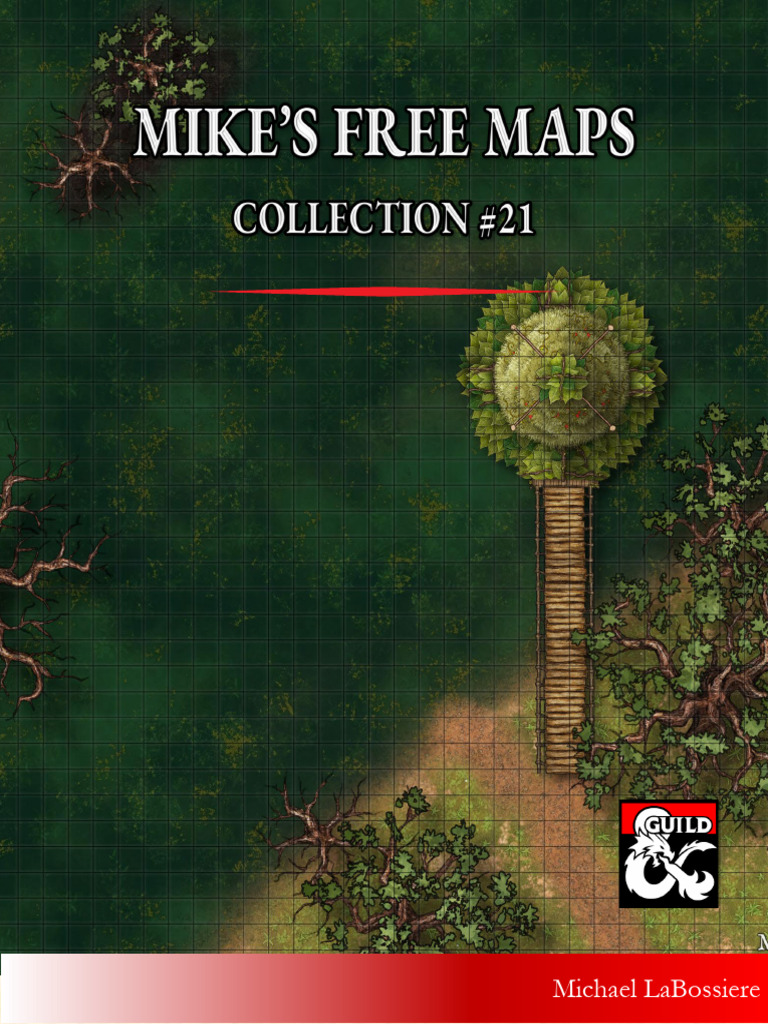 123344-Mikes Free Maps 21 v1 | PDF | Dungeons & Dragons | Wizards Of The Coast