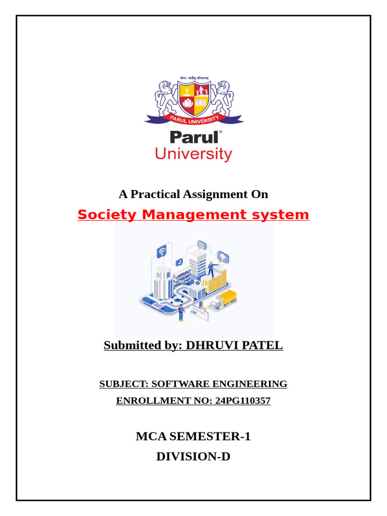 Society Management System Requirements | PDF | Agile Software ...