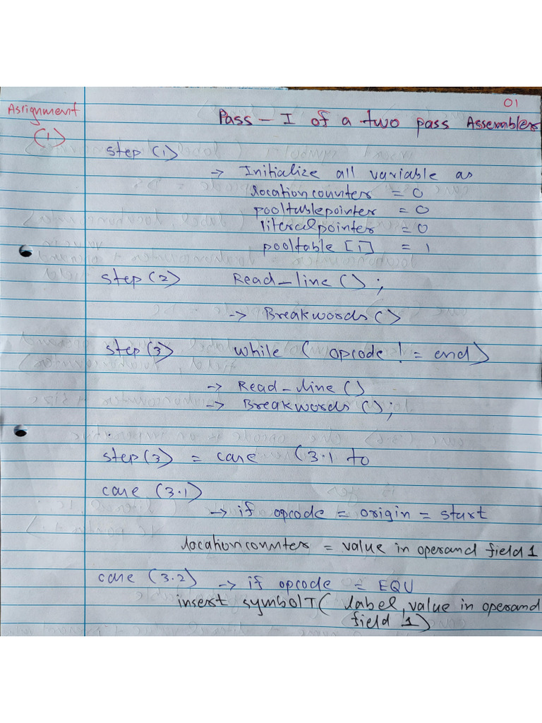 SPOS Ass 1 - 113120 | PDF