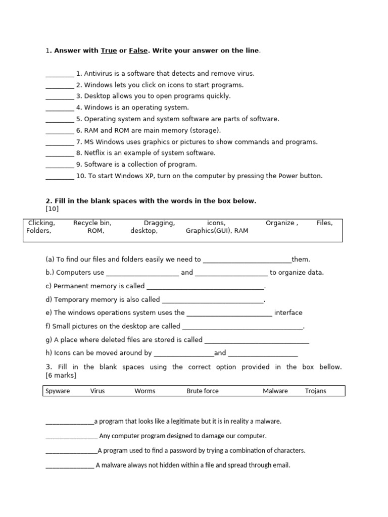 Comp 6 End of Term 3 2023 | PDF | Graphical User Interfaces | Malware