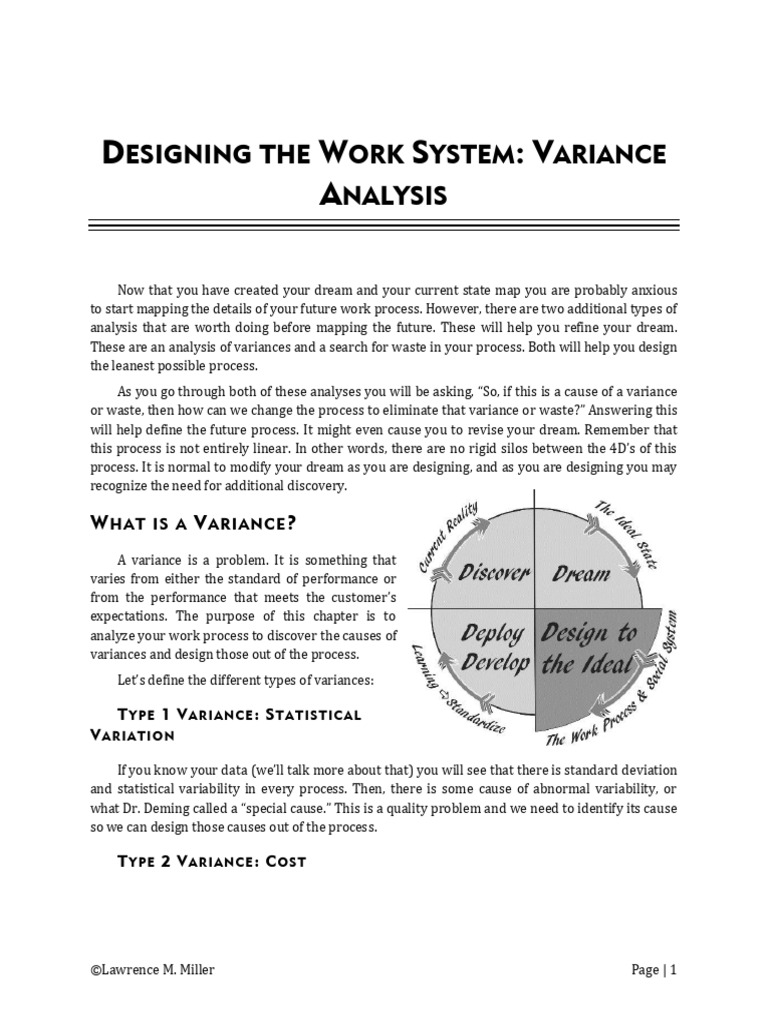 Designing The Work System | PDF | Reinforcement | Variance