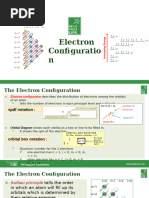 Electron Configuration of Elements Using SPDF Notation | PDF | Science & Mathematics