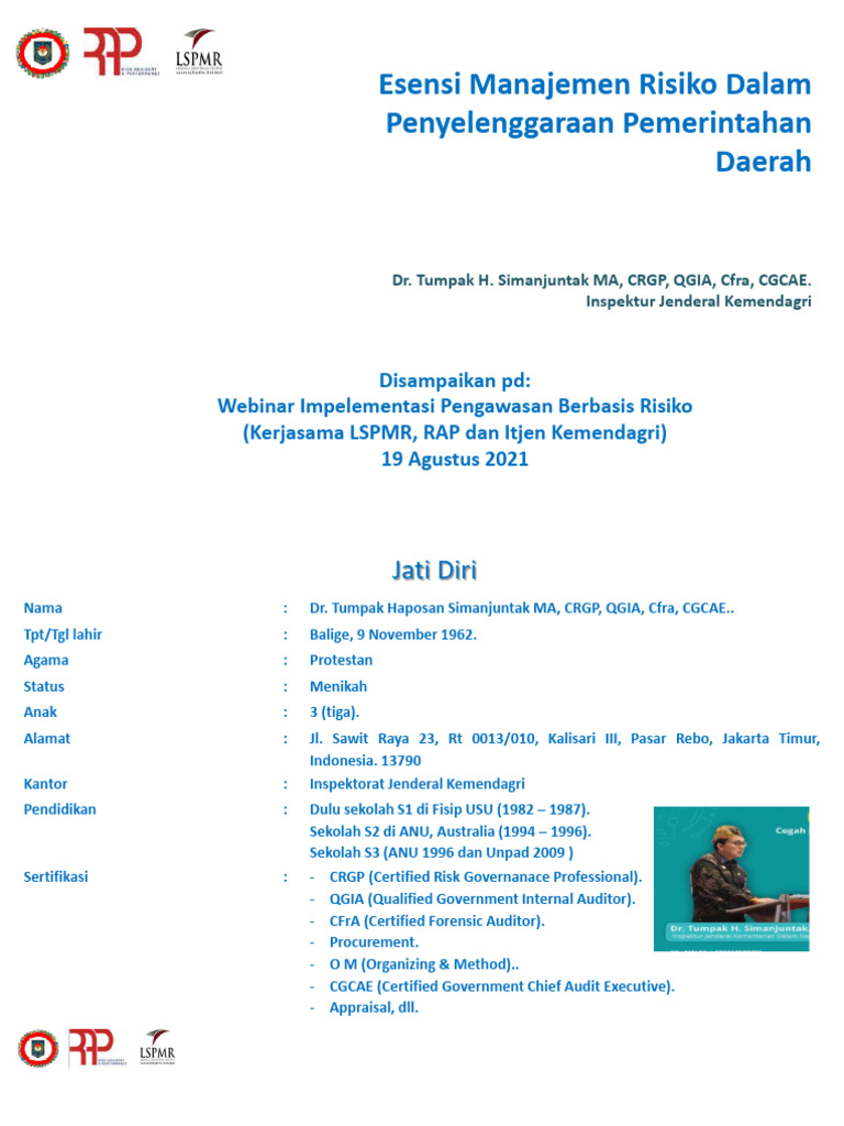 Esensi MR Pada Pemda | PDF