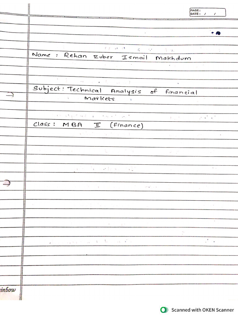 Technical Analysis | PDF