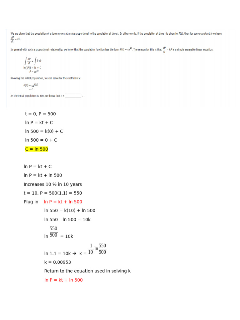 Applications of First Order de Problems | PDF | Gallon