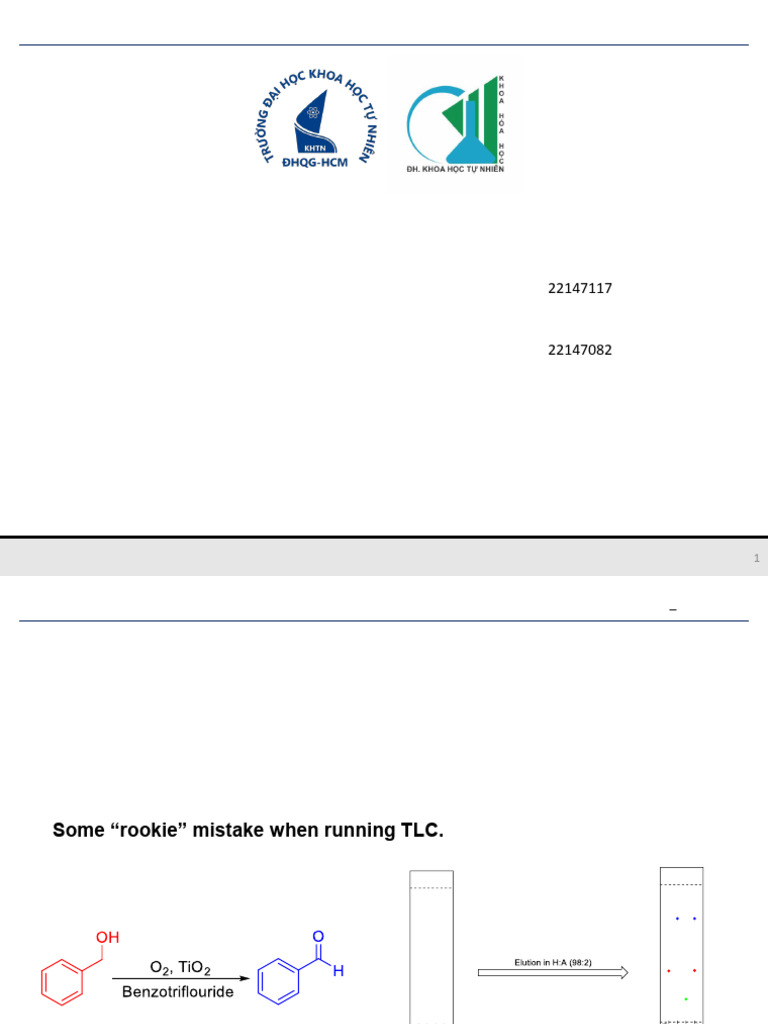 TLC | PDF | Thin Layer Chromatography | Chromatography