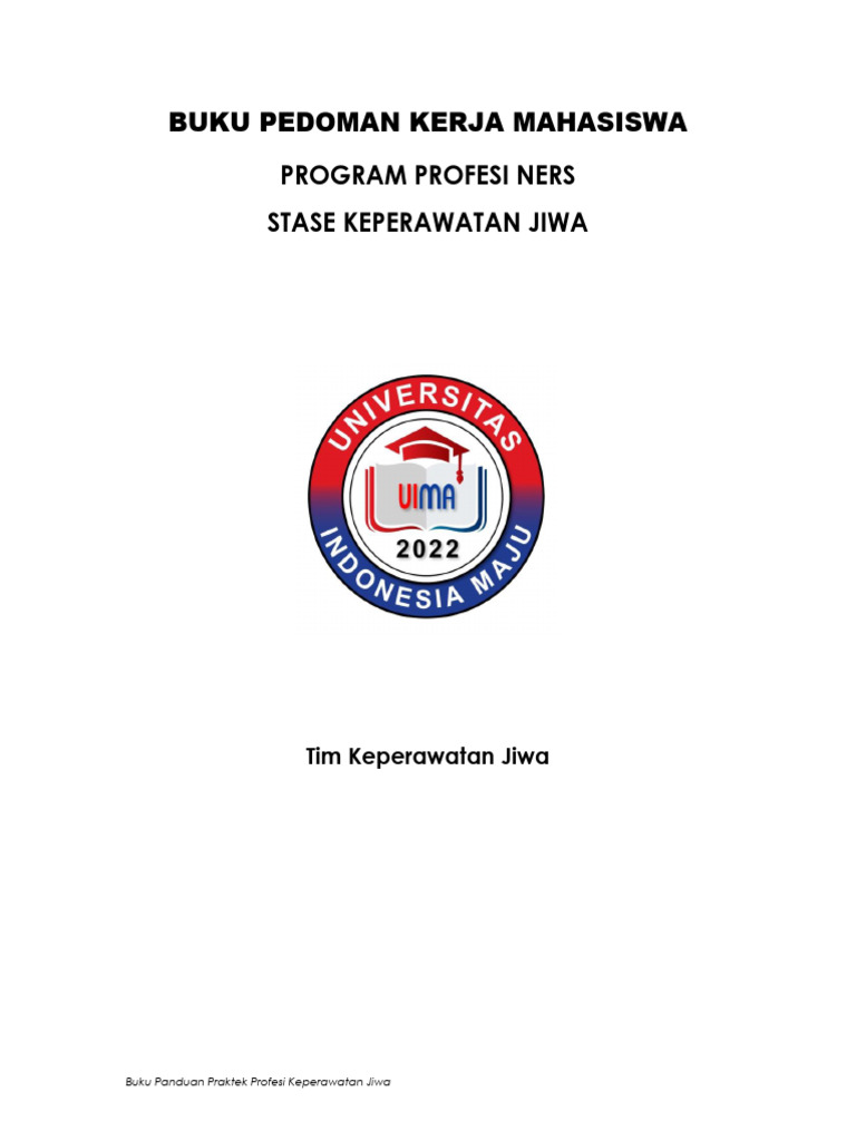 Panduan Jiwa 2024-1 | PDF