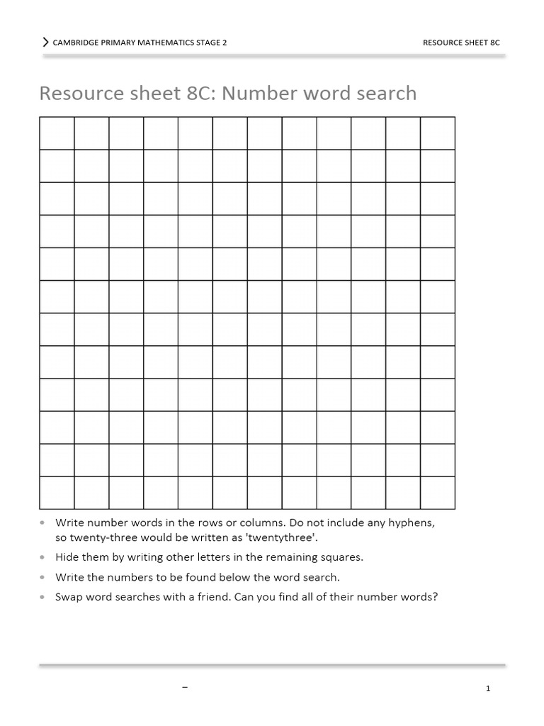 Prim Maths 2 2ed TR Resource 8c | PDF