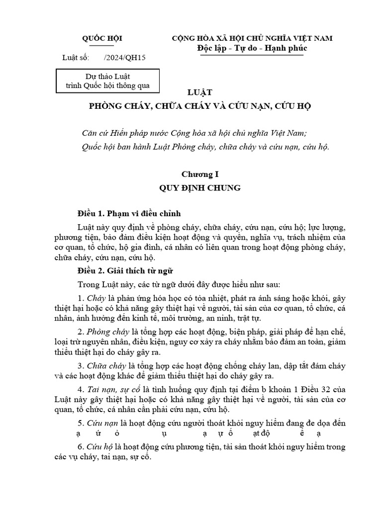 A06.11 - DT Luat PCCC CNCH - Trinh Thong Qua | PDF