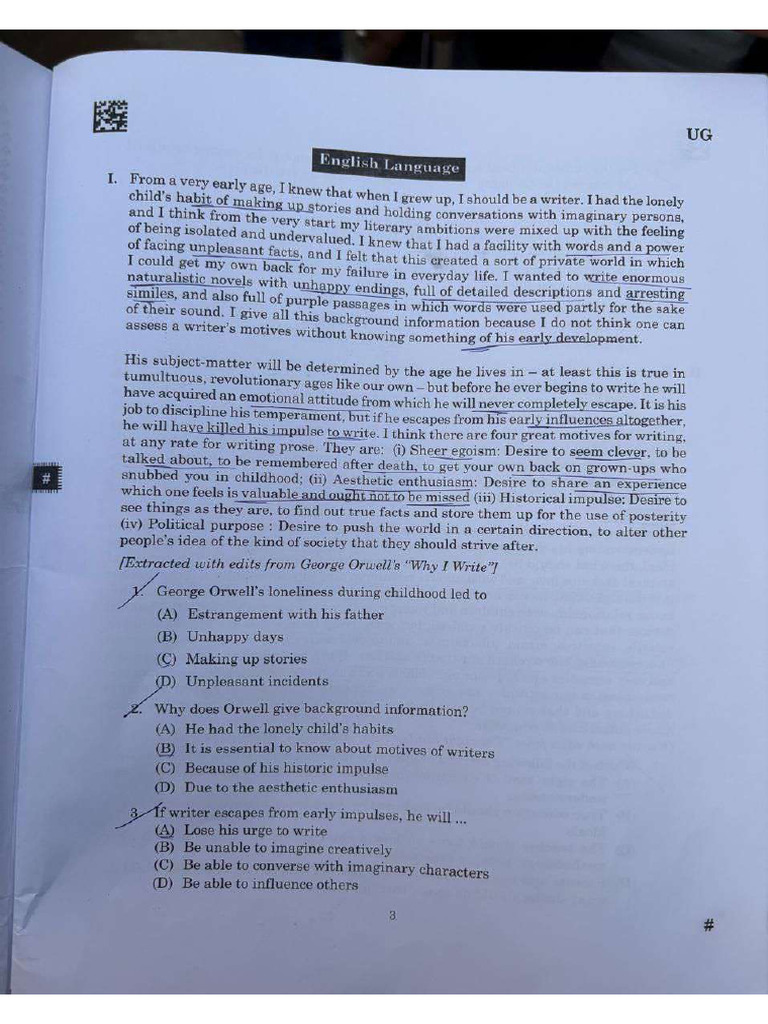 Clat 2025 Paper | PDF