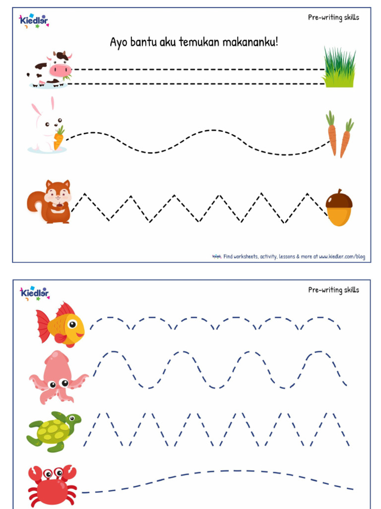 Printables Pre Writing 2 | PDF