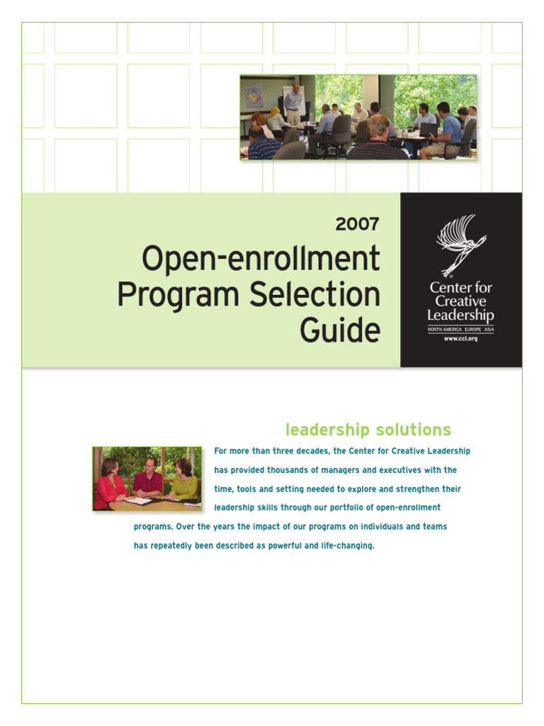 CCL_guide_07 | PDF | Leadership | Learning