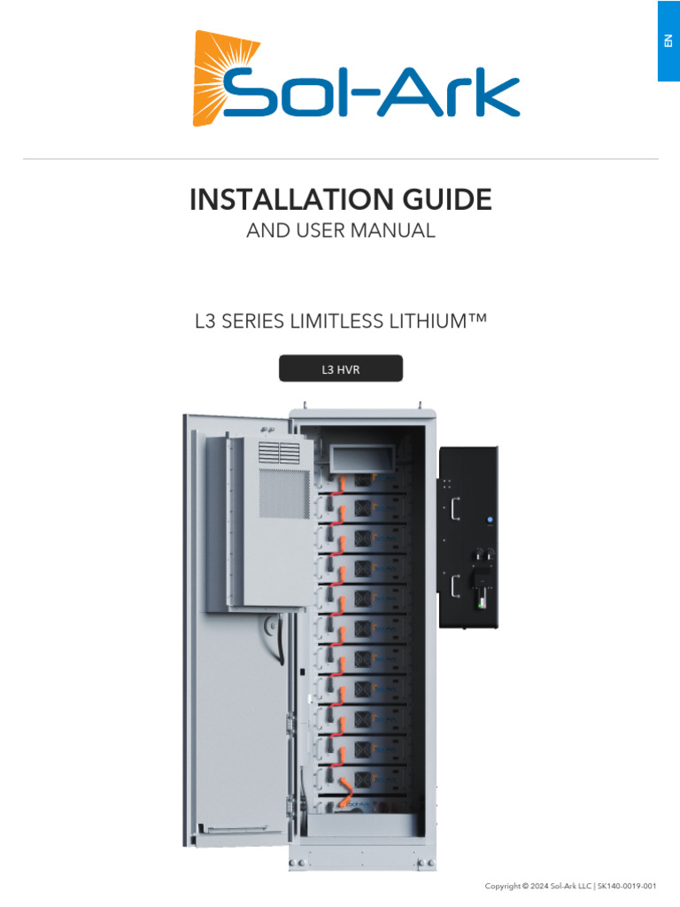 SK140-0019-001 L3 HVR Manual | PDF | Screw | Electrical Wiring