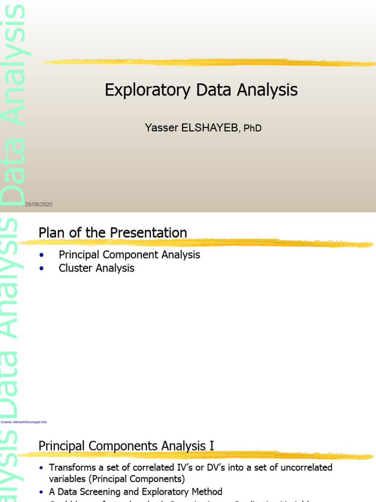 (4)Structural Data Analysis | PDF | Principal Component Analysis | Algorithms